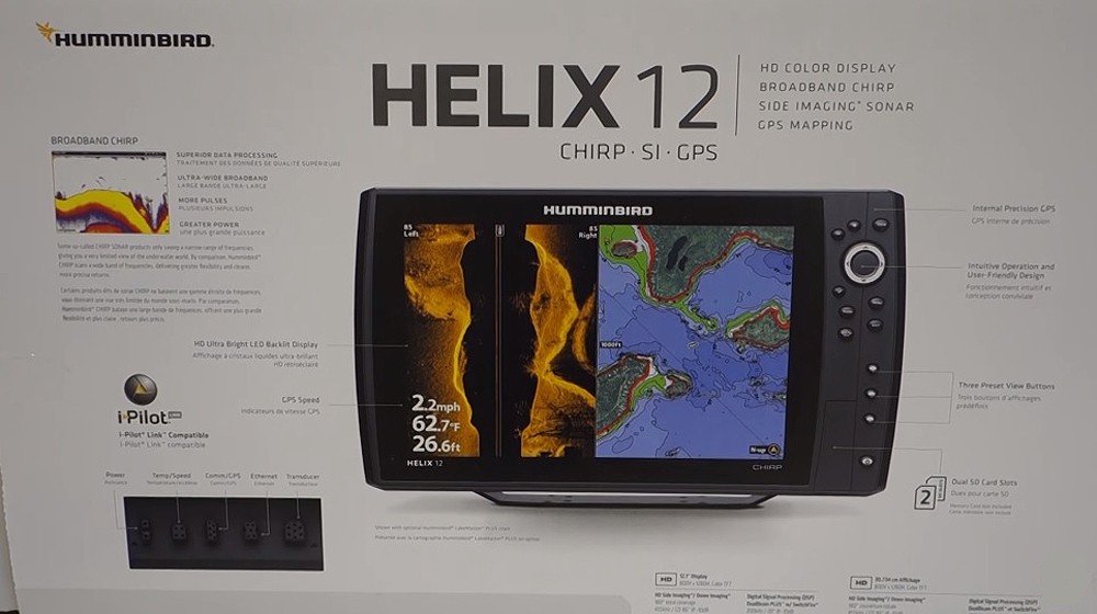 Обзор HUMMINBIRD HELIX 12. Эхолот-структурсканер с продвинутыми функциями